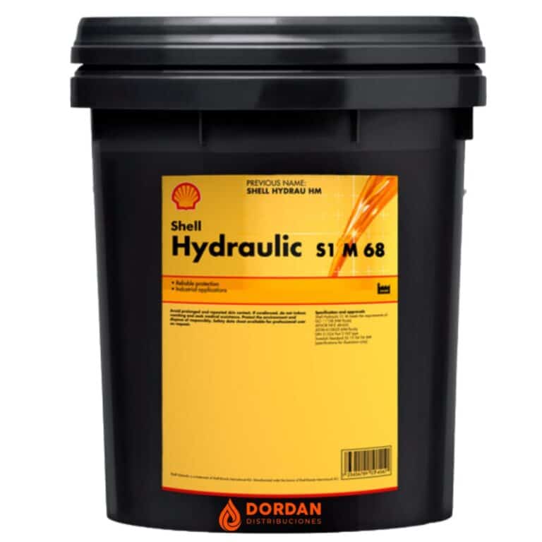 SHELL HIDRAULICO S1 M 68 BALDE X 5 GALONES- Dordan Store